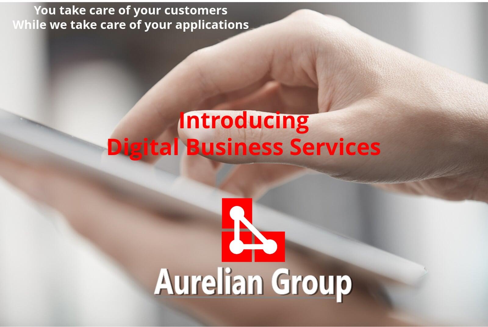 Aurelian Group introduces Digital Business Services | Aurelian Group ...